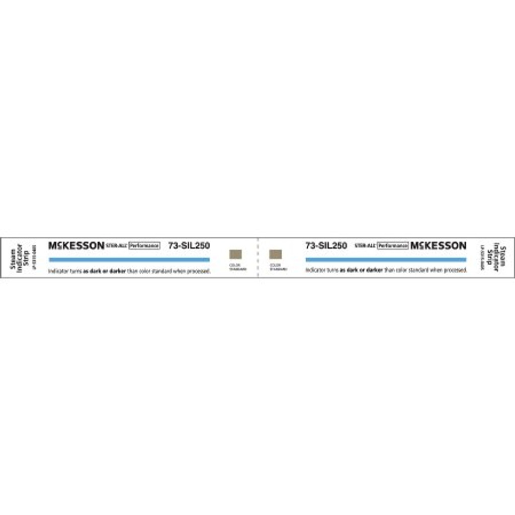 Mck Mckesson Sterilization Chemical Indicator Strip Steam 8 Inch Box