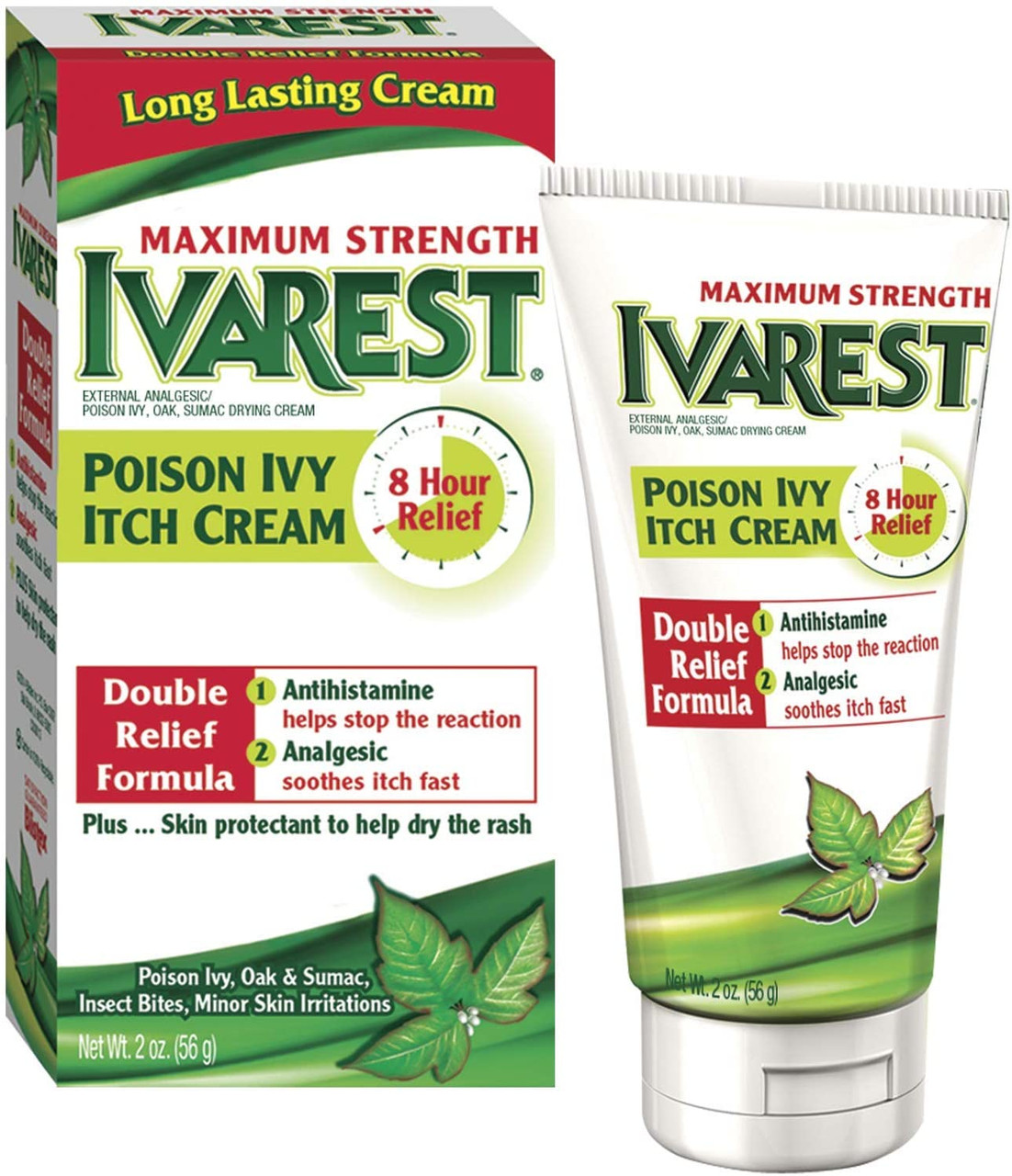 Ivarest Anti-Itch Cream, Maximum Strength, Medicated, 2 Oz