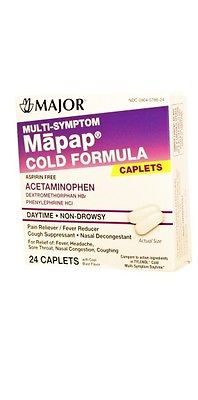 MAJOR MAPAP COLD MULTI SYMPTOM D-METHORPHAN ACETAMINOPHEN