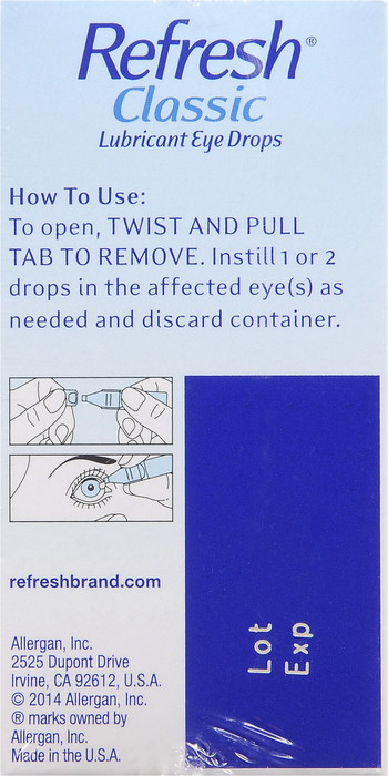 Refresh Classic Lubricant Eye Drops 50x0.01oz - drugsupplystore.com