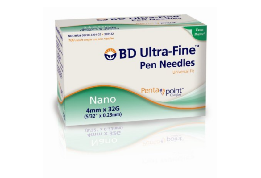 Ultra Fine Insulin Pen Needle Without Safety 32 Gauge