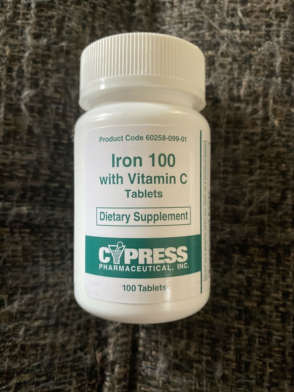 Cypress Iron 100 Plus Tablets 100 Count - drugsupplystore.com
