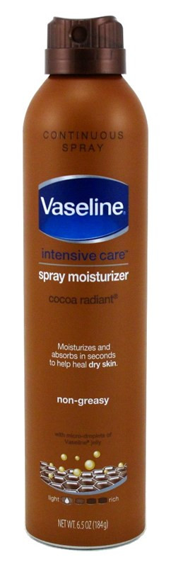 Vaseline Intensive Care Spray Moisturize Cocoa Radiant 6.5oz X 3 Packs ...