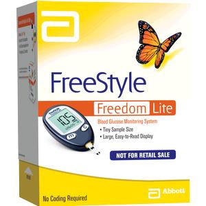 IND Abbott Laboratories FreeStyle Freedom Lite Blood Glucose Monitoring ...
