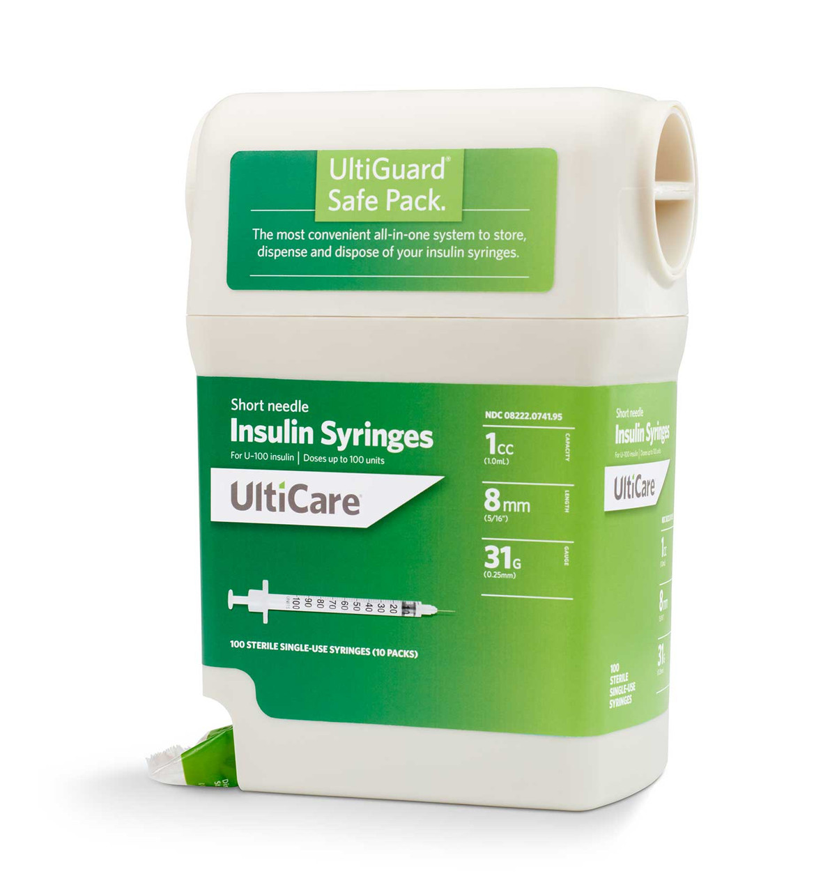 ULTIGUARD INS SYR 1CC 31GX8MM - drugsupplystore.com