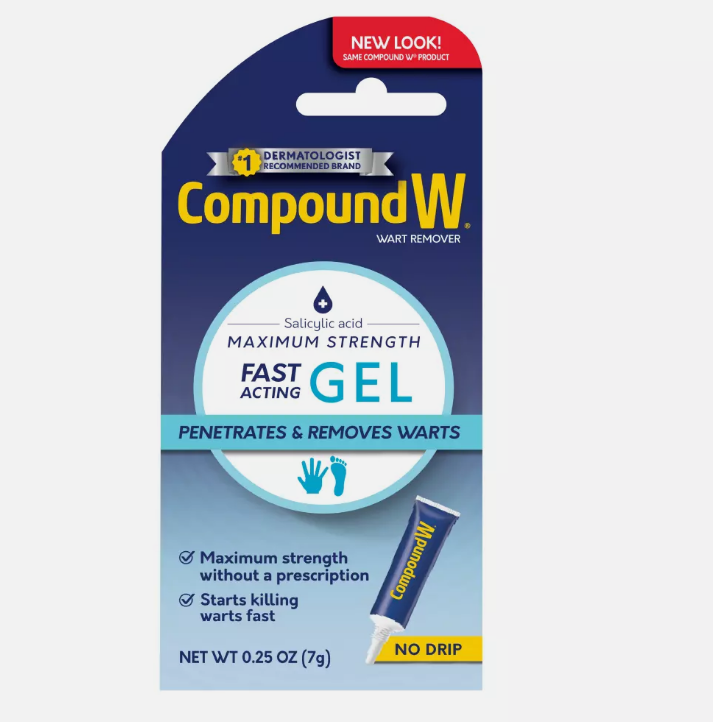 Compound W Fast Acting Wart Removal Gel 0.25 Oz - drugsupplystore.com