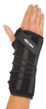 Bell-Horn Pro-Fit Wrist Brace Black X-Large Left Hand - drugsupplystore.com