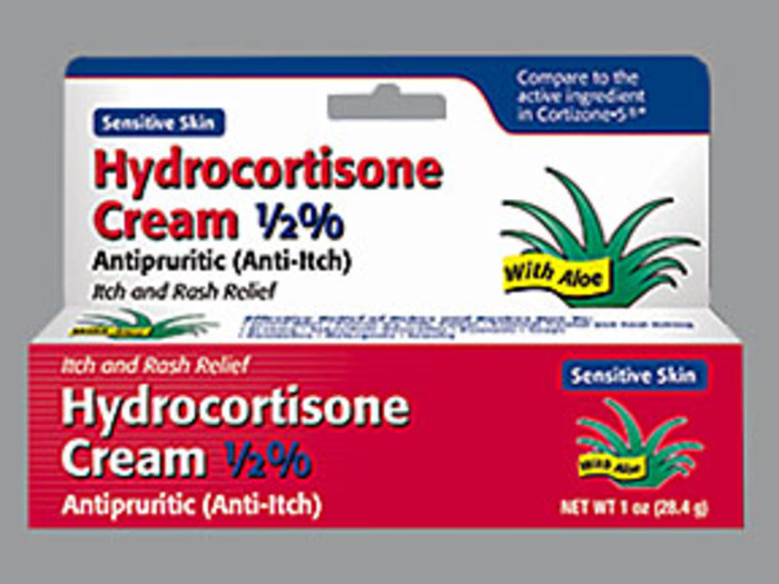 HYDROCORTISONE 0.5% CREAM 1OZ TARO - drugsupplystore.com