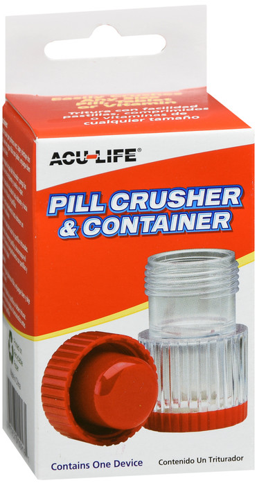 Acu-Life Pill Crusher & Container 1 EA - drugsupplystore.com