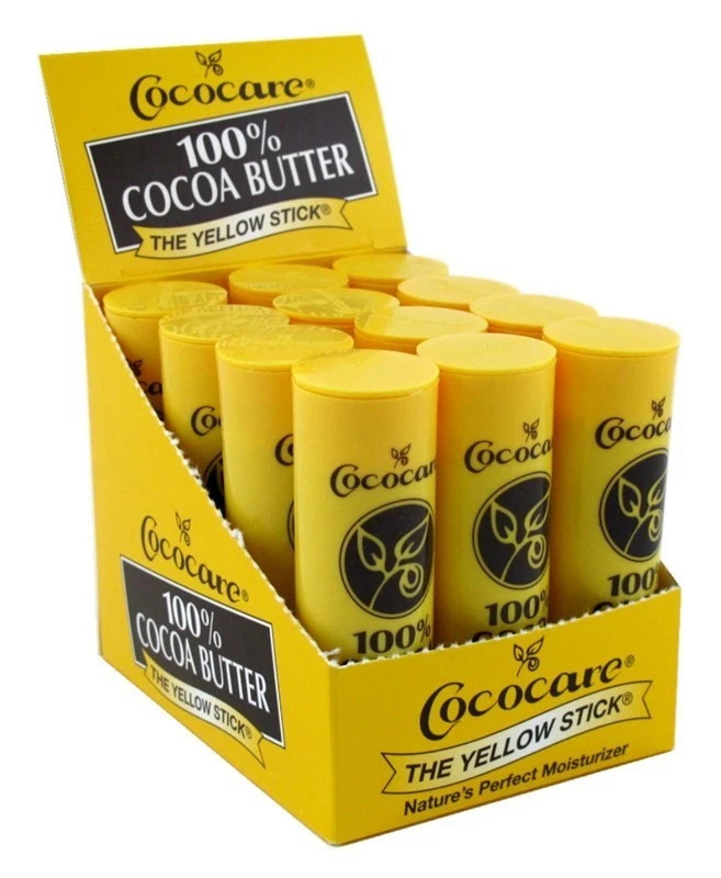 BL Cococare Cocoa Butter 100% Stick 1oz Display X 12 Pieces ...