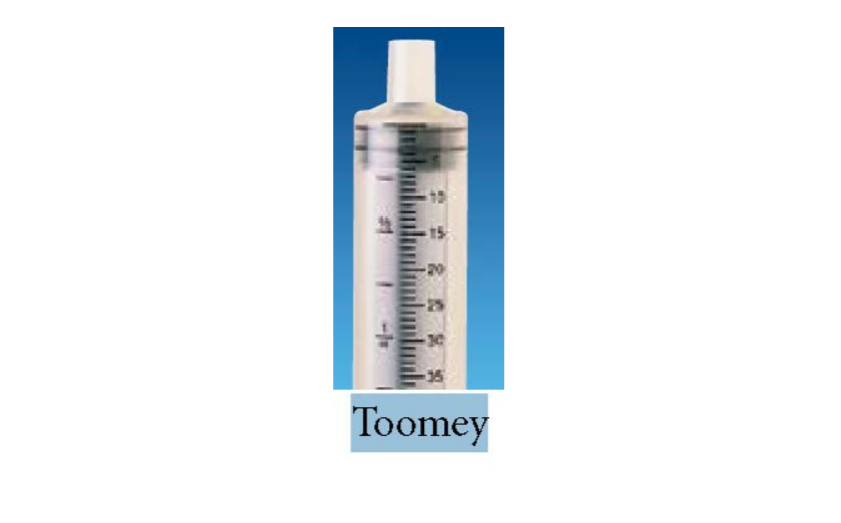 Monoject Irrigation Syringe 60 mL Rigid Pack Toomey Type