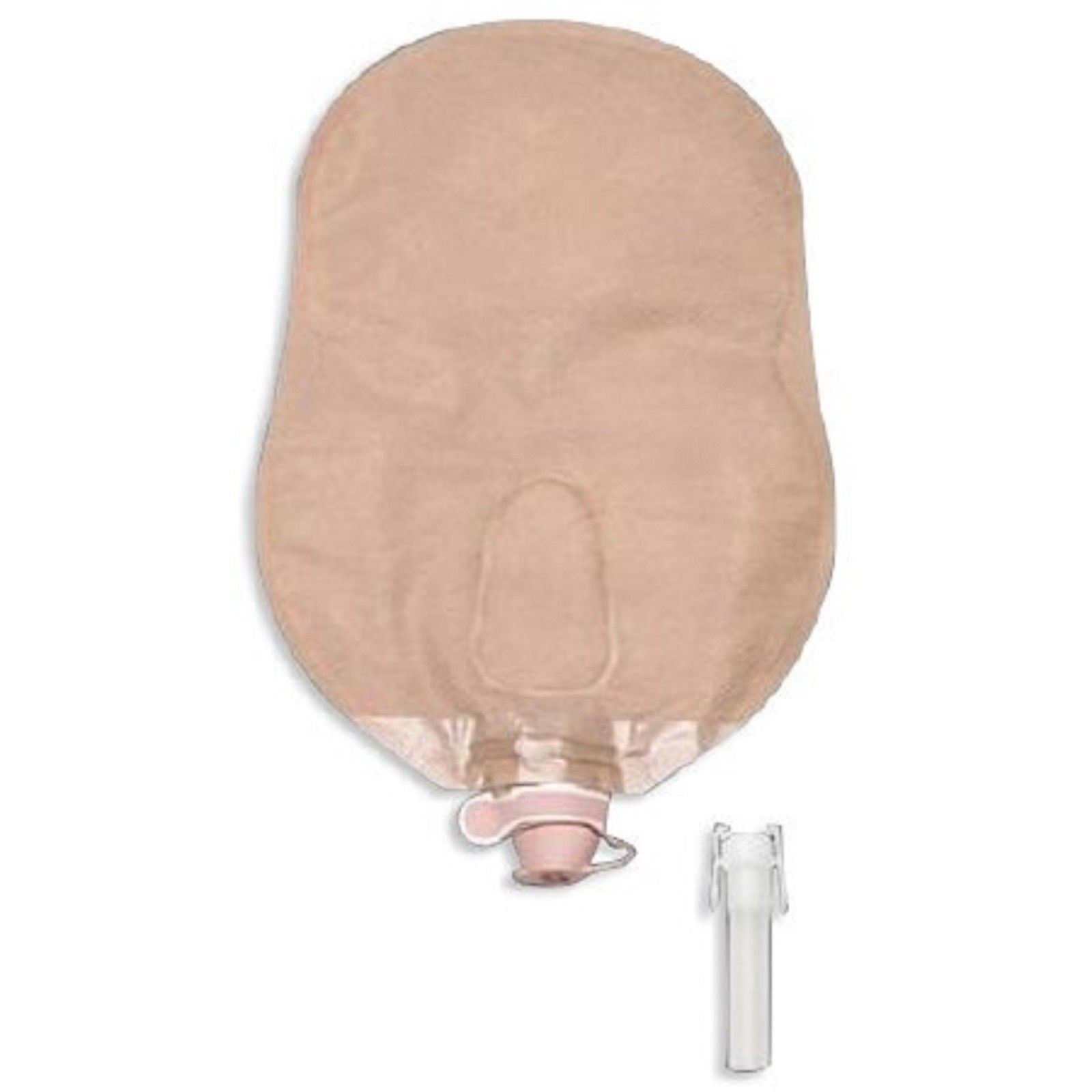 Urostomy Pouch Two-Piece System 9 Inch Length 1-3/4 Inch Stoma Pre-Cu ...