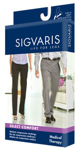 Sigvaris 860 Unisex Select Comfort 30-40 mmHg Open Toe