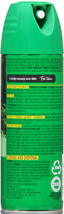 OFF! Deep Woods Aerosol Spray 6 Ounce - drugsupplystore.com