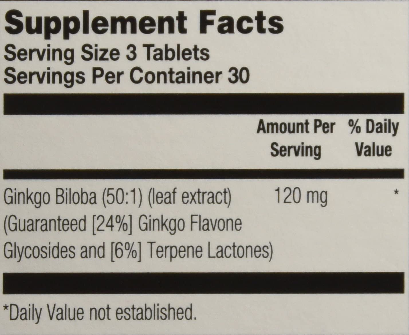 Ginkoba Memory Brain Formula All Natural 90 Tablets - drugsupplystore.com
