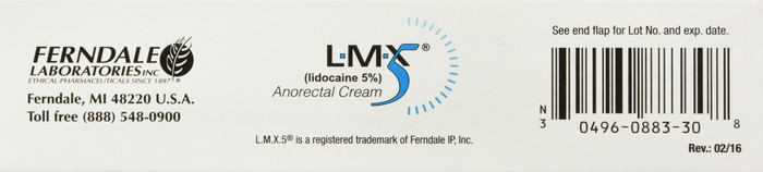LMX 5 Cream lidocaine 5% Anorectal Disorder Treatment 30 Grams ...