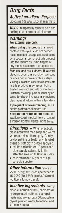 LMX 5 Cream lidocaine 5% Anorectal Disorder Treatment 30 Grams ...