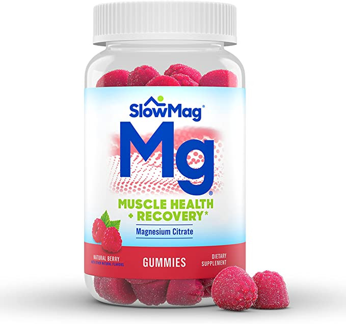 Slow Mag Muscle Health + Recovery Gummies 60 ct - drugsupplystore.com