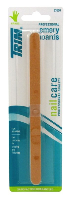 Trim Nail Care Emery Boards Long 7 Count 6.5Inch X 6 Pieces ...