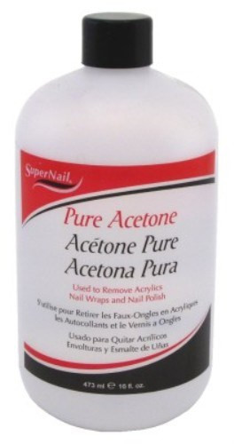Super Nail 16oz Pure Acetone X 3 Packs - drugsupplystore.com