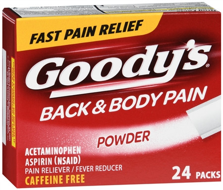 Goody's Back and Body Pain Relief Powder 24 Packets - drugsupplystore.com