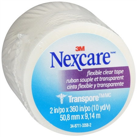 Nexcare Transpore Surgical Tape 2 Inch X 360 Inch 10 yds 6 Rolls ...