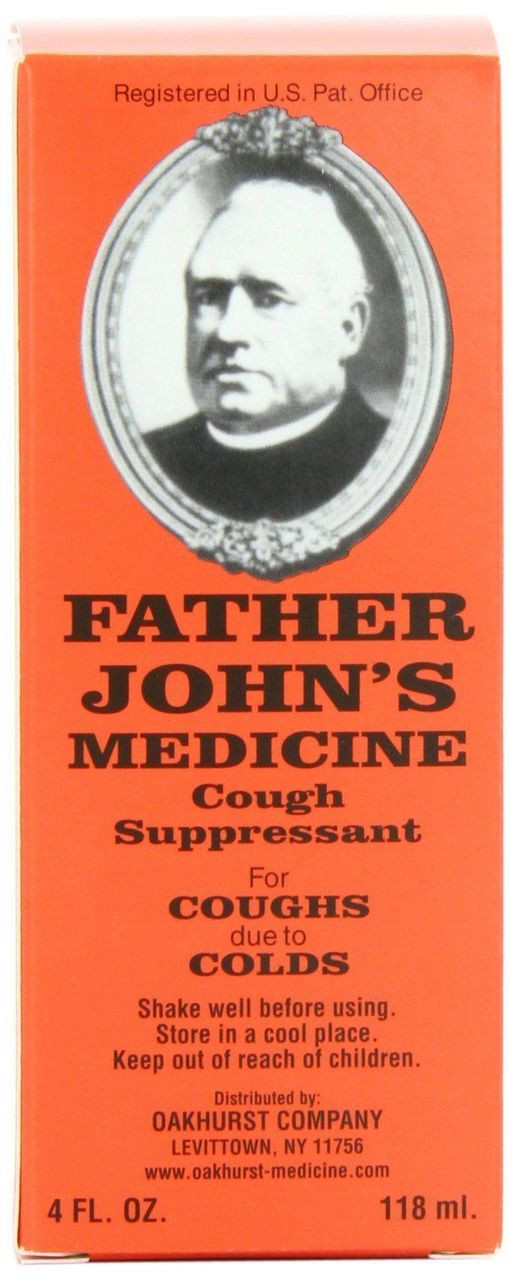 Father John's Medicine Cough Suppressant 4 oz