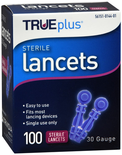 IND Trividia True Plus Phlebotomy Lancet 30g OD Sterile 100 Each ...