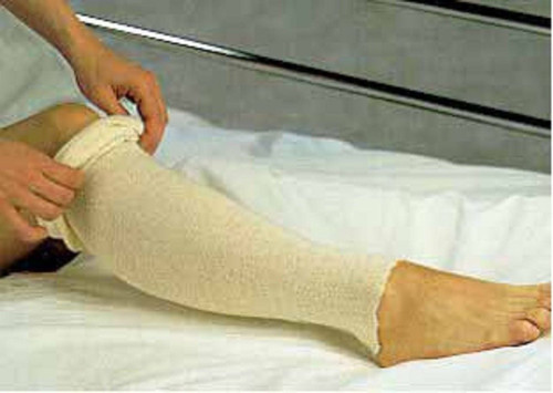 Retainer Dressing Bias-Cut Stockinette Cotton 4 Inch X 4