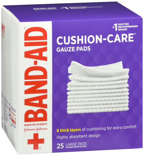 Band-Aid First Aid Pads, Adhesive Bandages