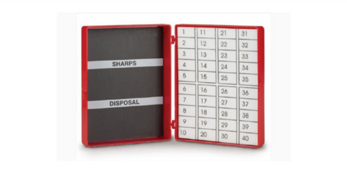 Devon Needle Counter 20/40 Capacity Sterile Box of 12