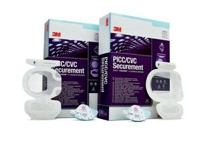 3M PICC/CVC Securement Device + Tegaderm IV Dressing 3.5X4.5 Inch-Box ...
