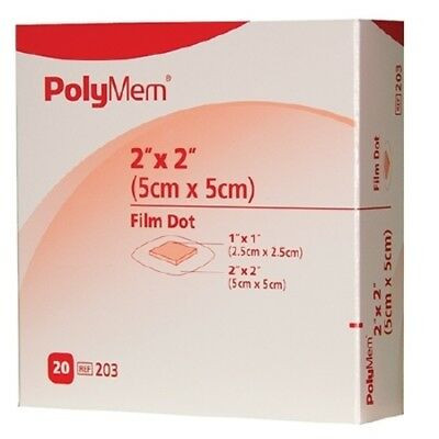 PolyMem Shapes Foam Dressing 7.2 X 7.8 Inch - Box of 10 ...