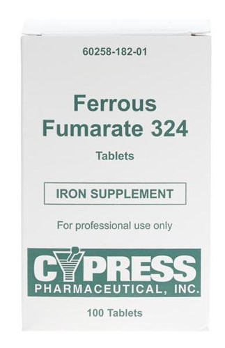 Breckenridge Ferrocite 324 mg Tablets 100 Ct - drugsupplystore.com