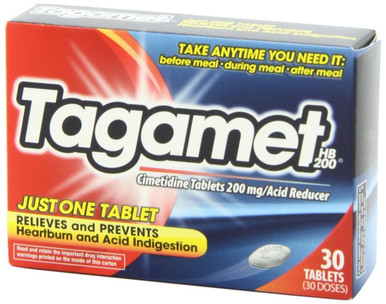 Tagamet Acid Reducer, 200mg, 30-count Tablets, 30 Count