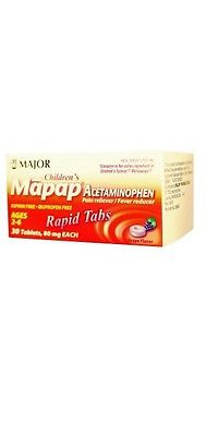 Major Children's MAPAP ACETAMINOPHEN ORAL RAPDIS
