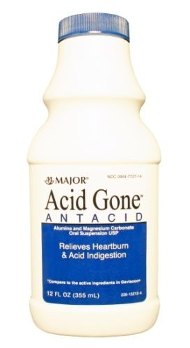 Major Acid Gone Antacid Liquid 12 Oz - drugsupplystore.com