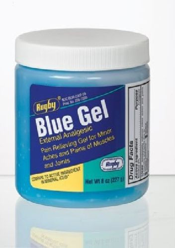 Rugby Ice Blue Gel External Analgesic Pain Relieving Gel