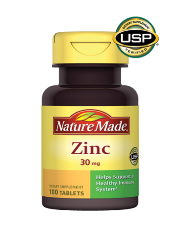 Nature Made Zinc 30 mg 100 Counts. Authorized vendor