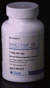 MAG-TAB SR 7 MEQ Size: 60 . Authorized Vendor