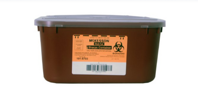 McKesson Multi-purpose Sharps Container 2-Piece