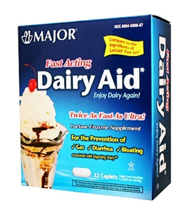 FAST ACTING DAIRY AID TILACTASE (LACTASE)-9000 Units
