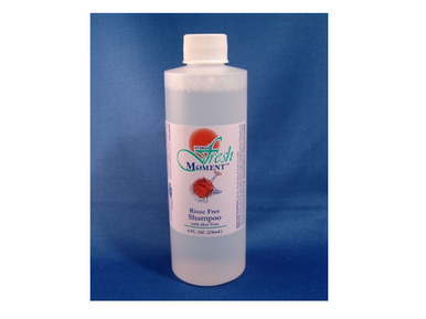 Fresh Moment Rinse Free Shampoo with Aloe Vera Floral Scent 8 oz Bottle ...
