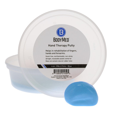 BODYMED HAND THERAPY PUTTY, BLUE, FIRM, 4 OZ.