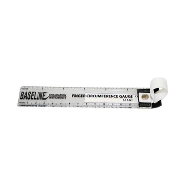 FINGER CIRCUMFERENCE GAUGE (INCHES AND CENTIMETERS)