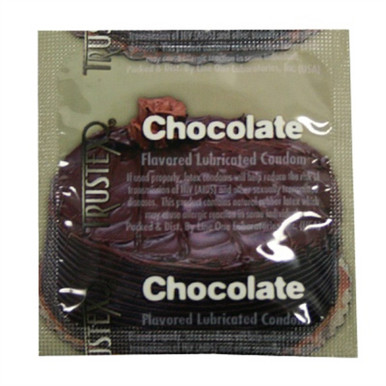 HY Trustex Flavored Lubricated Condoms - 3 Pack - Chocolate ...