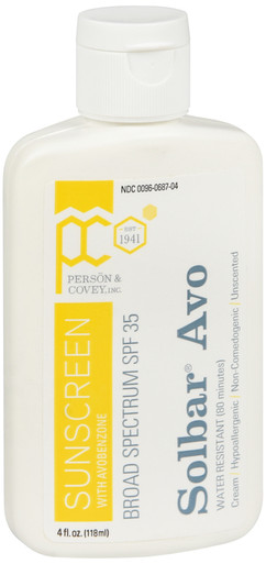 Solbar AVO Sunscreen Lotion, SPF 35 - 4 Oz