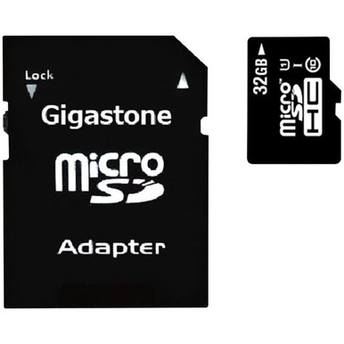Gigastone Prime Series microSD™ Card with Adapter (32 GB ...