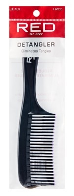 BL Kiss Red Comb Detangler Black (12 Pieces) - drugsupplystore.com
