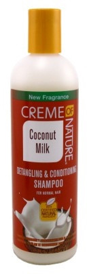 BL Creme Of Nature Coconut Milk Detangling Shampoo 12oz - Pack of 3 ...